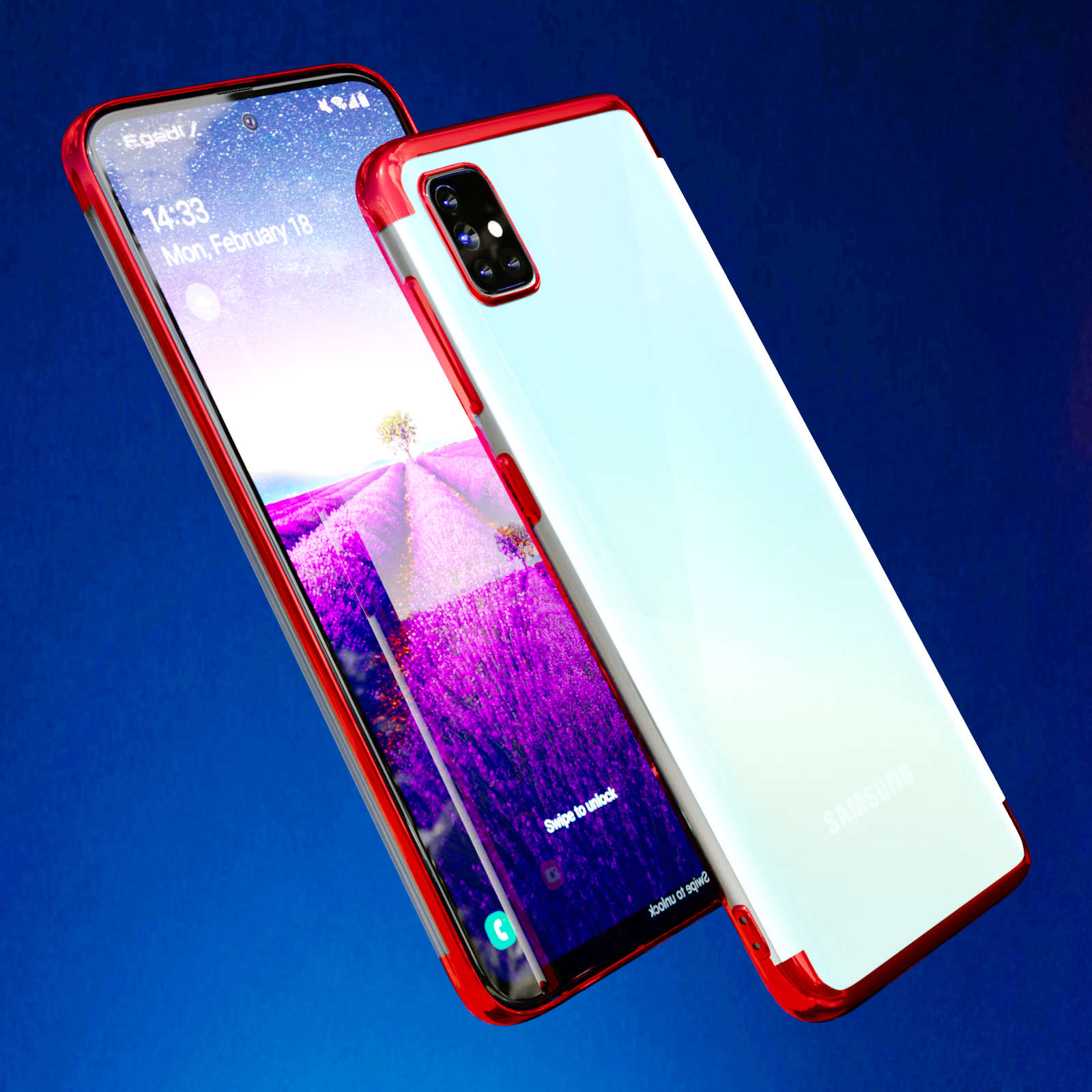 Handyhülle + Panzerfolie Samsung S10 LITE Note 10 LITE Bumper Schutz ...